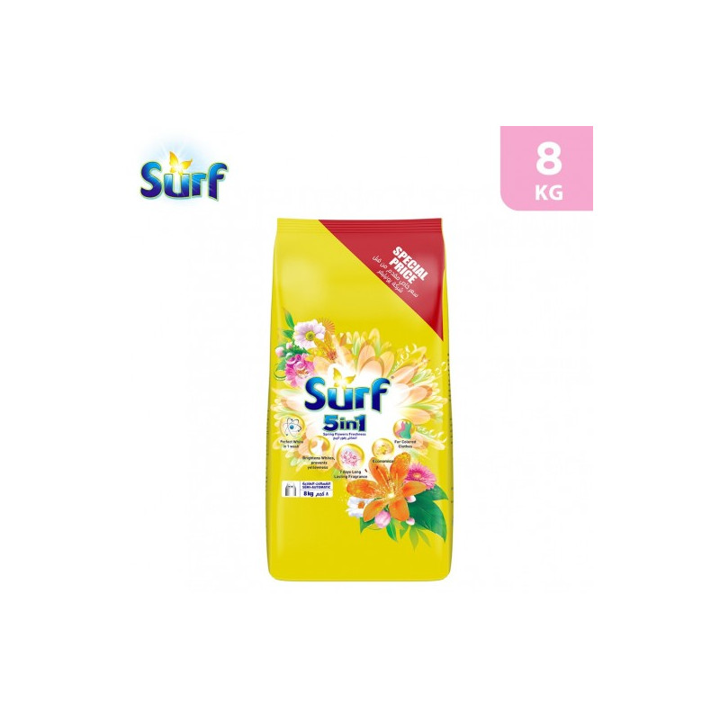 Surf Spring Flower Fresh Automatic Washing Powder 8kg